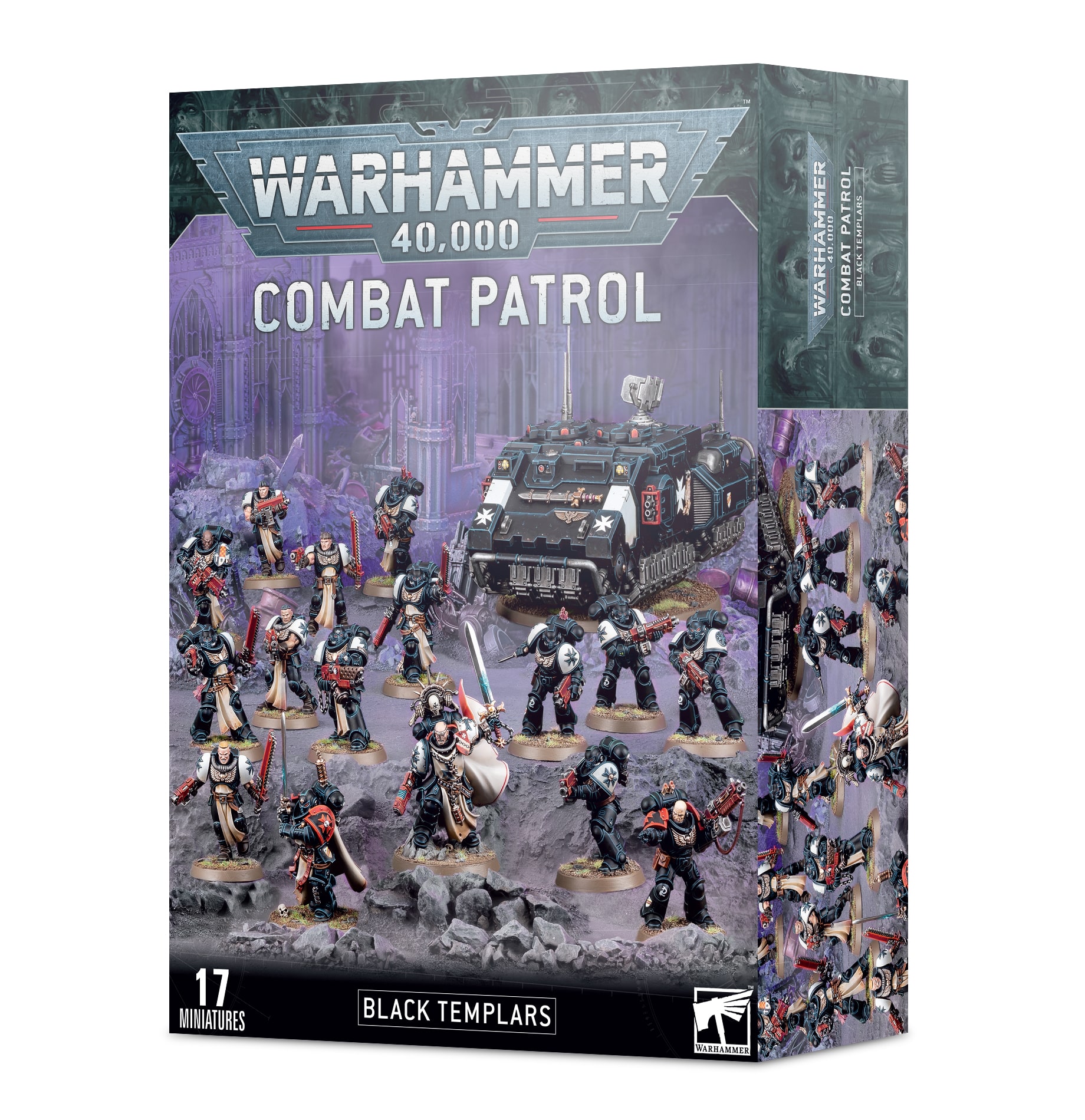 Warhammer 40k - Combat Patrol der Black Templars | Warhammer 40K ...
